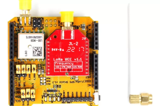 Module Arduino UNO tích hợp Lora 915MHZ và định vị GPS L80-M39